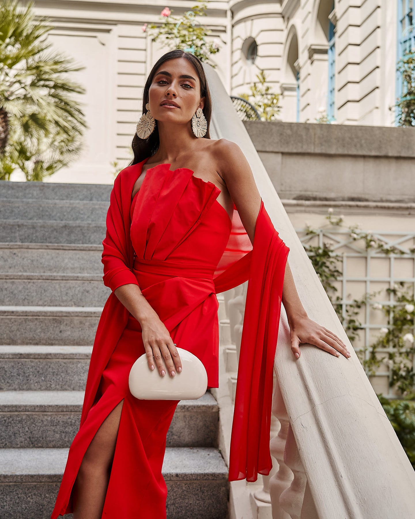 Vestido Midi Manuela Rojo – Miphai