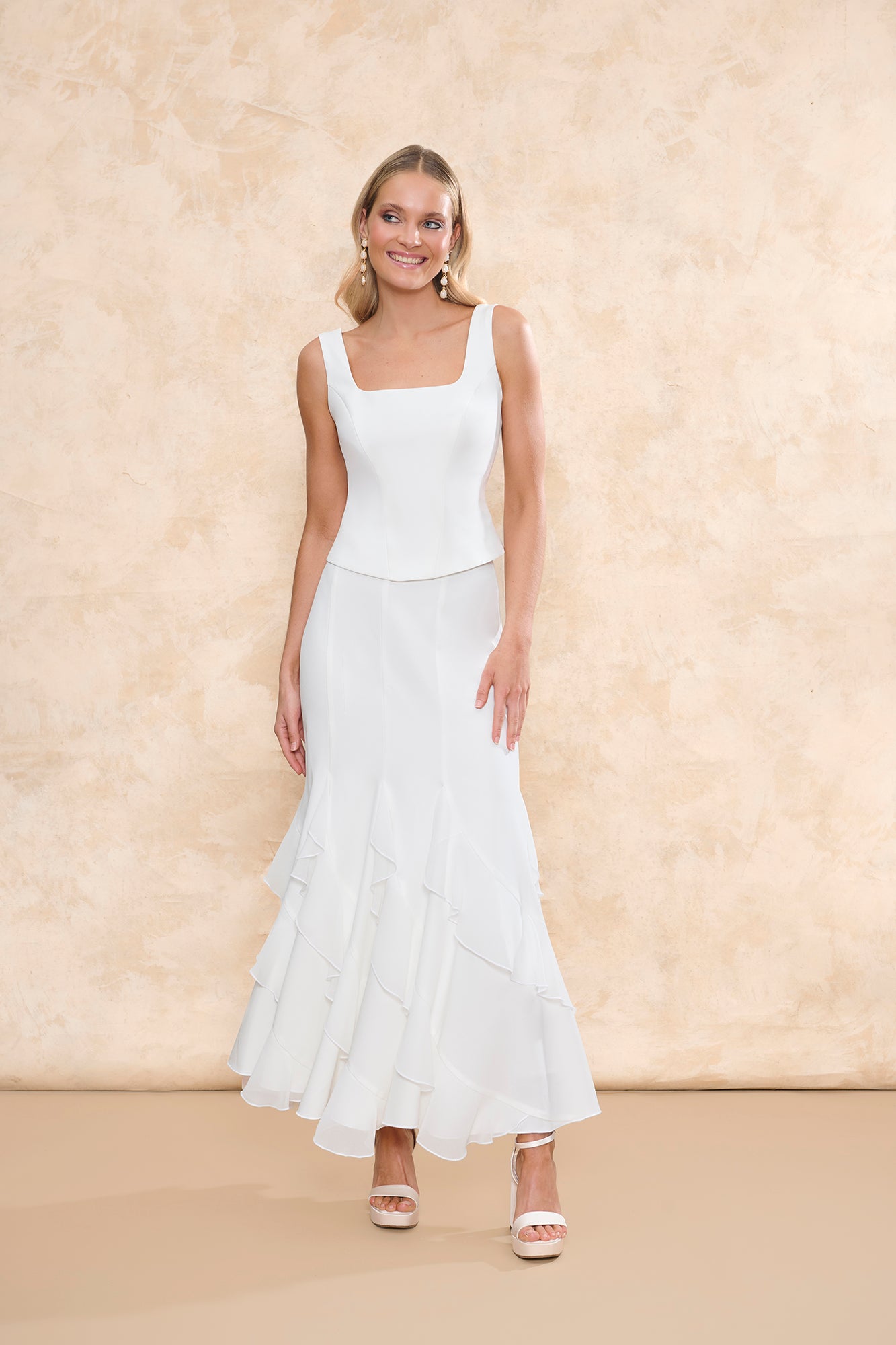 Miphai | Samara White Skirt