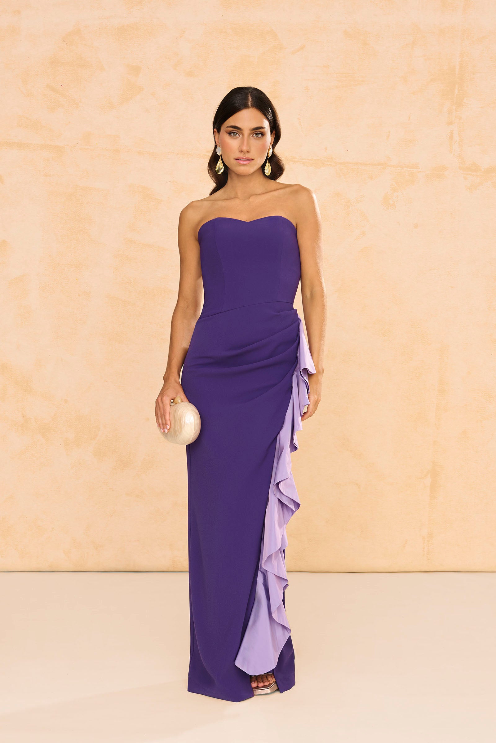 Vestido Macarena Morado – Miphai