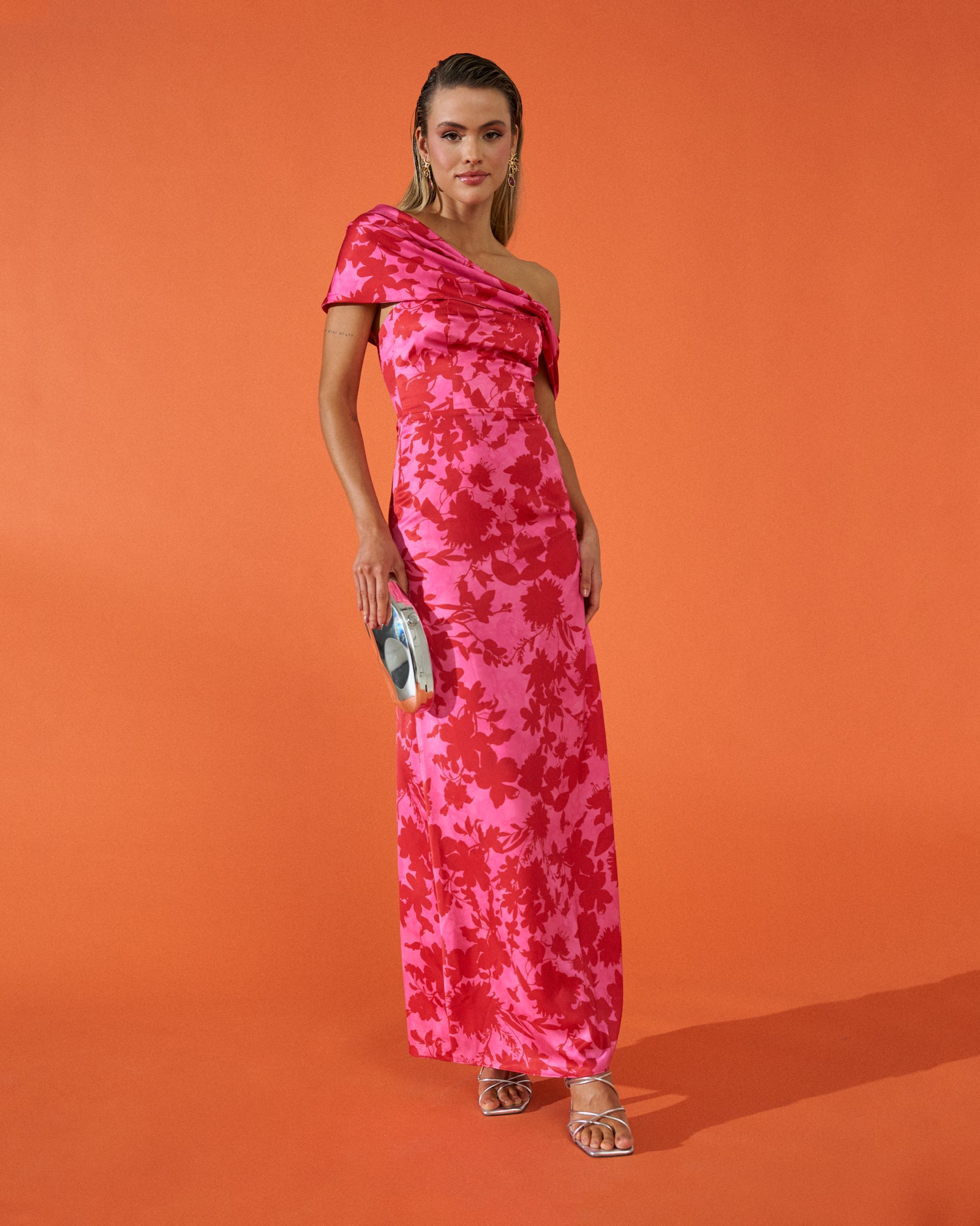 Vestido Oriana Estampado Floral Rosa - MIPHAI – Miphai